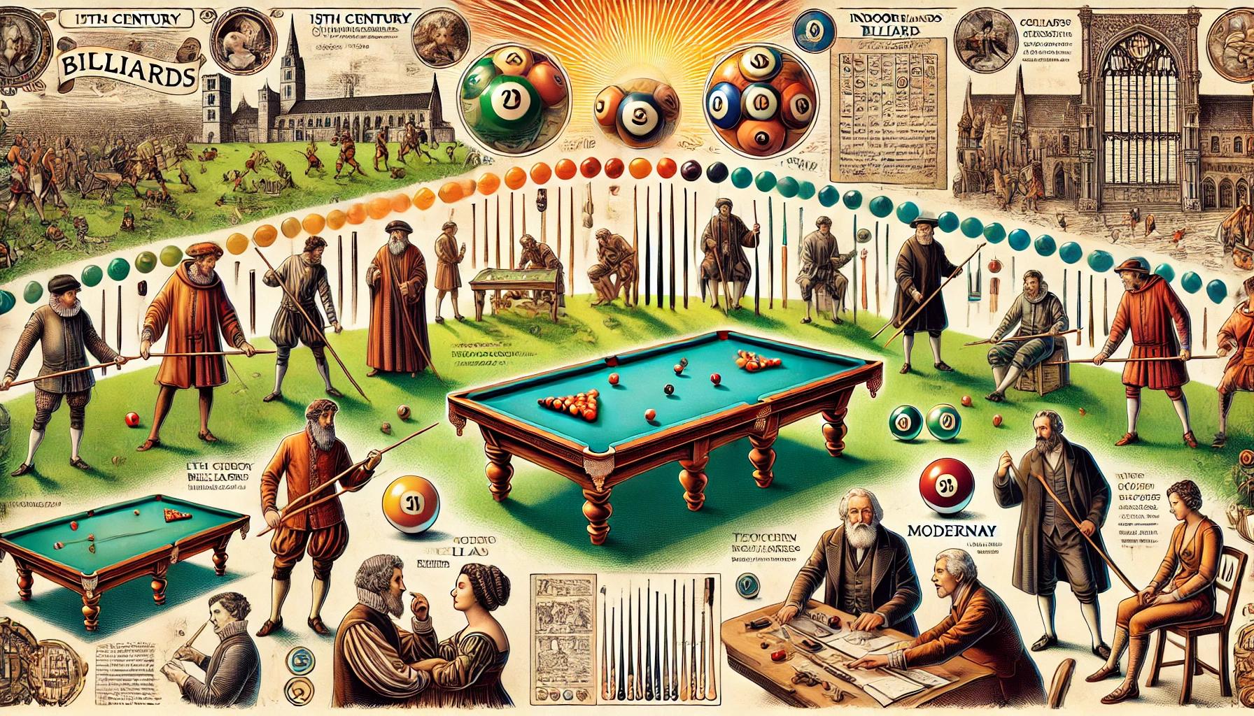 História biliardu - Biliard center